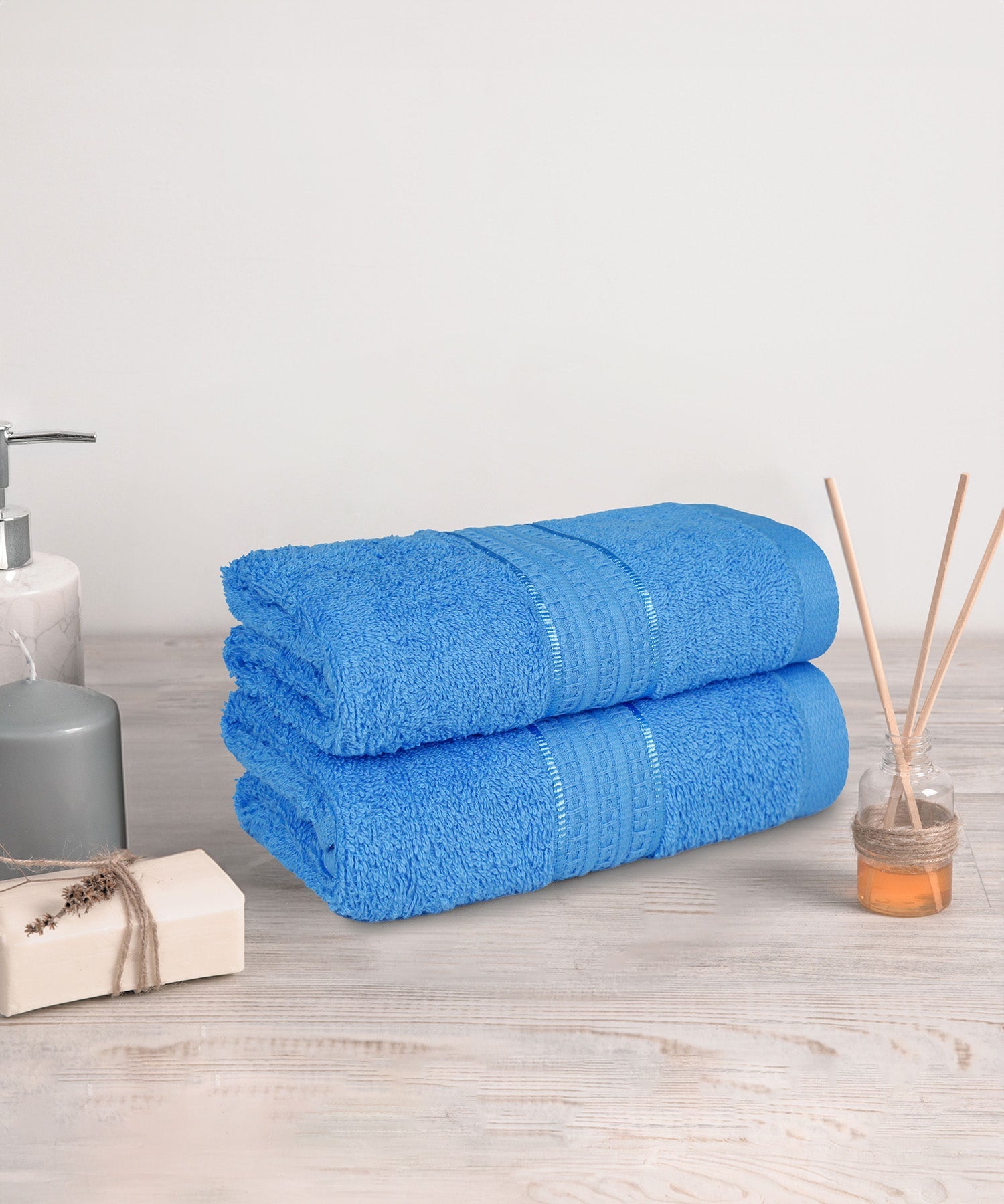 Home Essential Hand Towel,Perfect Blue – myTrident India